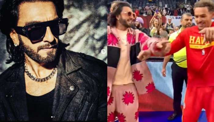 Ranveer Singh grooves with NBA star Trae Young to his song 'Gallan ...