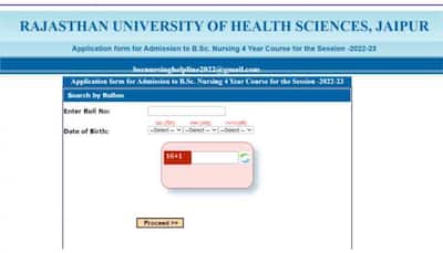 RUHS BSc 2022: Nursing Entrance Exam result RELEASED at ruhsraj.org- Direct link to check here ...