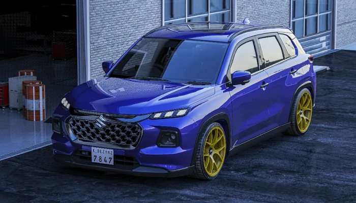 New Maruti Suzuki Grand Vitara digitally modified to look extremely eye ...