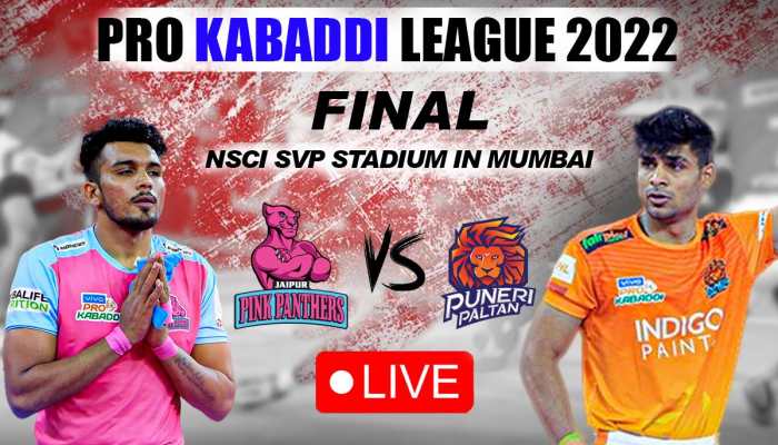 Highlights Jaipur Pink Panthers 33-29 Puneri Paltan, Pro Kabaddi 2022 Final Match: Jaipur beat ...