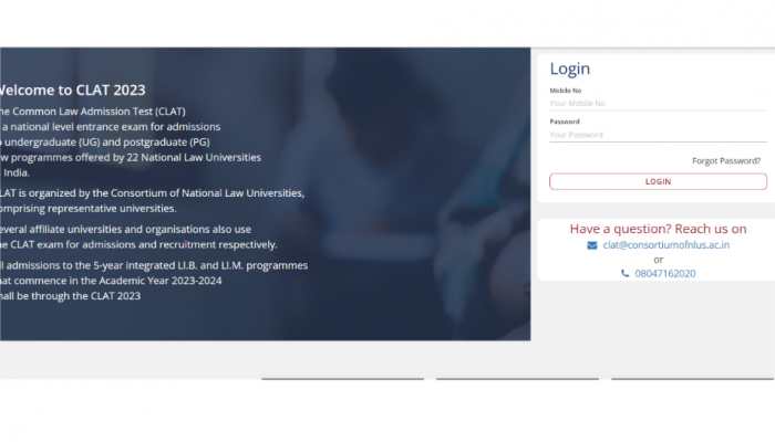 CLAT 2023 Results for UG, PG courses DECLARED at consortiumofnlus.ac.in ...