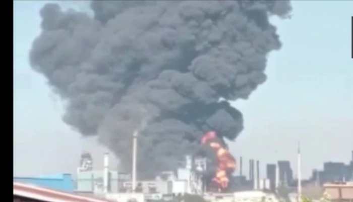 Jindal Company fire Nashik: 9 people injured in MASSIVE factory ...