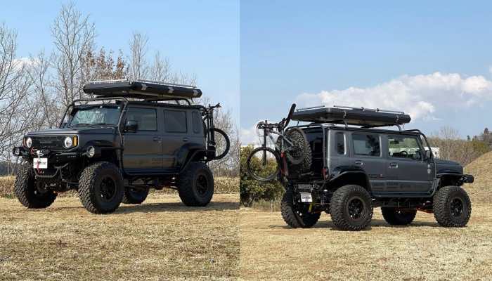 Modified Maruti Suzuki Jimny 5-door looks INCREDIBLE, has enough drama ...