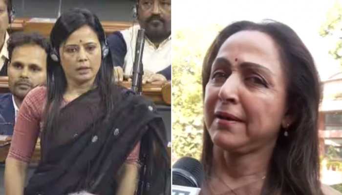 'Should Control Their Tongue': BJP's Hema Malini on TMC MP Mahua Moitra's Offensive Remark in ...