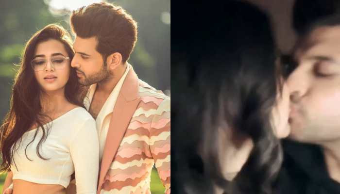 Karan Kundrra, Tejasswi Prakash Lock Lips in Viral Video, TejRan Fans ...