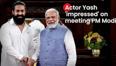 'Impressed' says actor Yash after meeting PM Modi in Karnataka | Actor ...