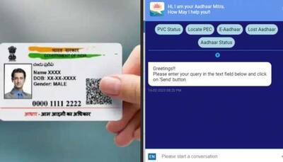 Aadhaar Mitra: UIDAI Unveils AI-Chat Bot to Resolve Resident's Queries, Know how you can use it ...