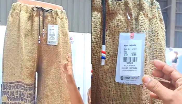 Viral Video: Palazzo Pants, Made of Jute, Priced at Rs 60,000; Netizens ...