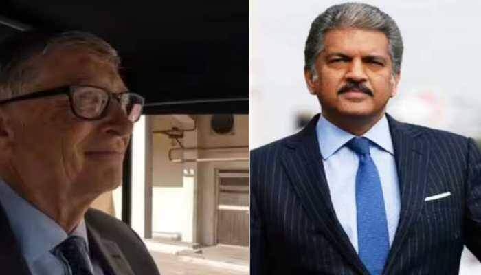 Anand Mahindra Reacts to Bill Gates Driving E-Rickshaw, Asks ...