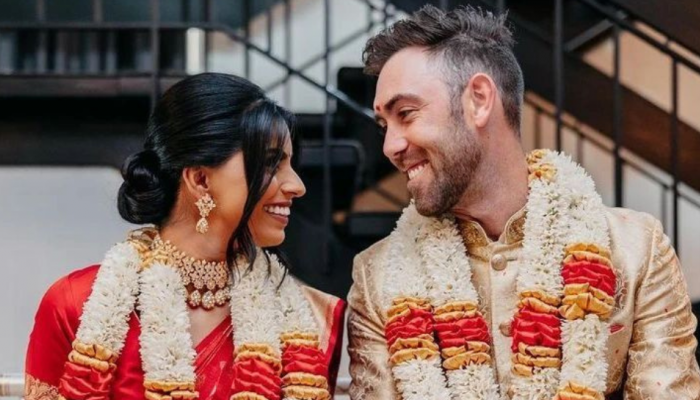 Glenn Maxwell And Vini Celebrate One Year Marriage Anniversary ...
