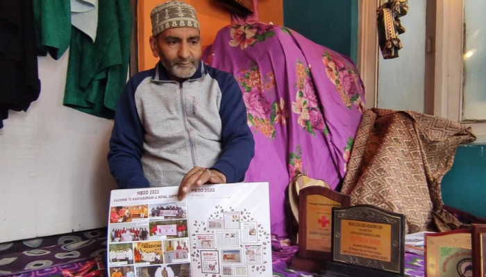 Meet Shabbir Hussain Khan, 'Blood Man Of Kashmir' Saving Lives Since ...
