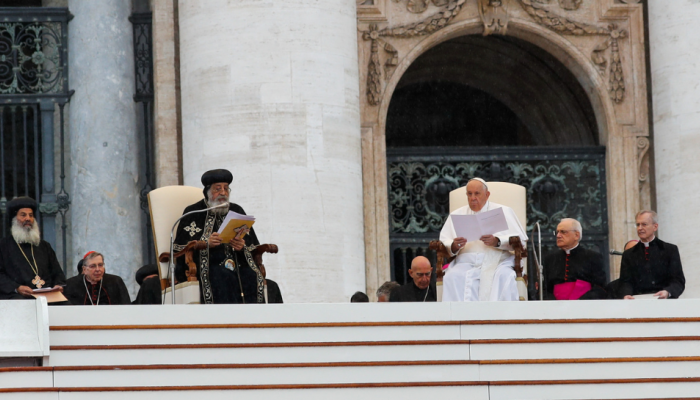 Celebrating A Rare Day At The Vatican With Two Popes On Stage | World ...