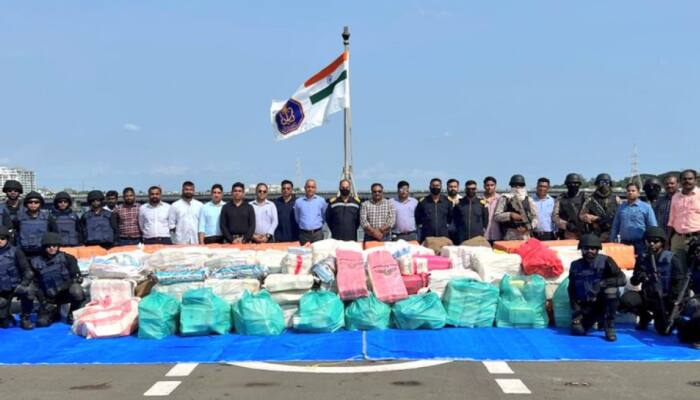 Nearly 2,500 kg Of Meth Worth Rs 12,000 Crore Seized Off Kerala Coast ...