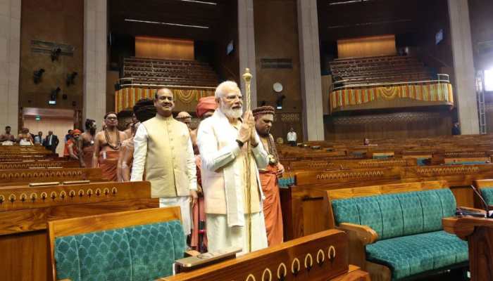 PM Modi Inaugurates New Parliament Building, Says 'It Reflects ...