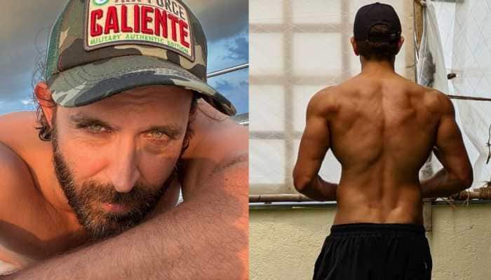 Hrithik Roshan Drops A Thirst Trap As He Flaunts His Ripped Back, Fans ...