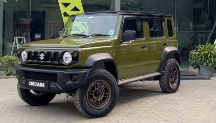 Maruti Suzuki Jimny Modified With Aftermarket Exhaust Sounds Peppy ...