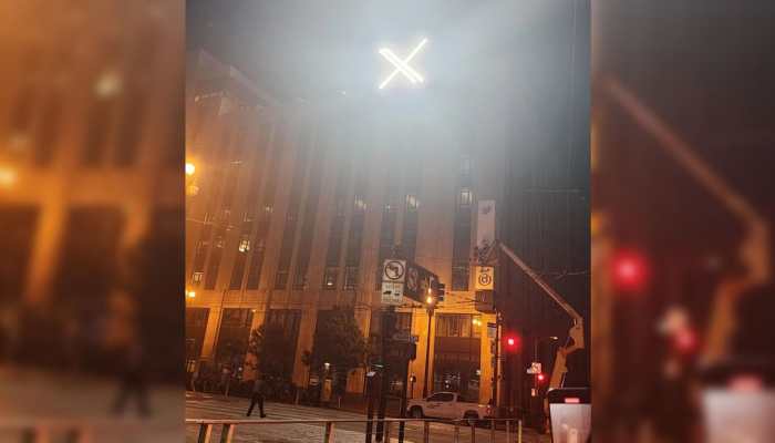 X Sign Taken Down From Twitter Headquarters Following Complaints ...