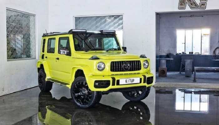 Meet G Mini Modified Maruti Suzuki Jimny With Mercedes Benz G Wagen Kit Watch Auto News