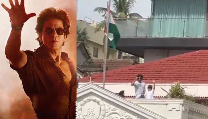 Shah Rukh Khan Celebrates Independence Day, Hoists National Flag At ...