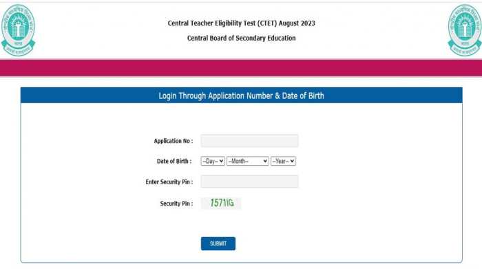 CBSE CTET Admit Card 2023: CTET Hall Ticket Released At ctet.nic.in ...
