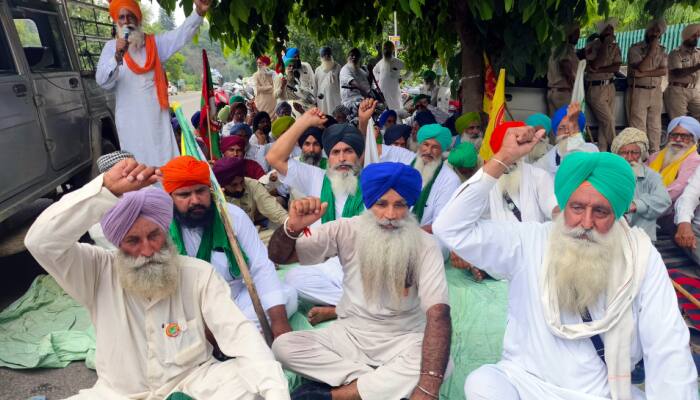 Punjab Farmers' Protest: Heavy Security Deployed At State Borders Day ...