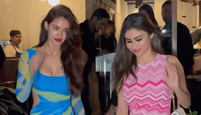 B-Town Hot BFFs Disha Patani, Mouni Roy Steal Spotlight, Duo Spotted At Mumbai Restaurant ...