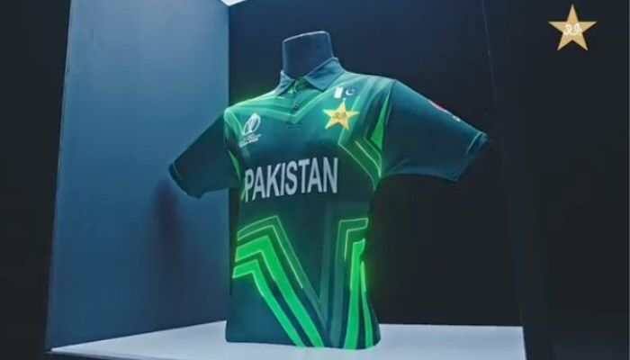 Babar Azam's Pakistan Cricket Team Unveils New Jersey For ICC ODI World ...