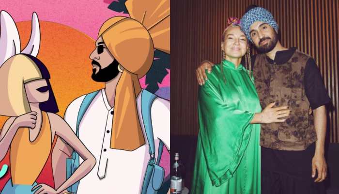 Banger Alert! Diljit Dosanjh Joins Hands With Hollywood Singer Sia For ...