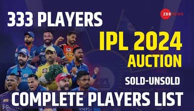 Highlights | IPL Auction 2024 Full List of 333 Players; Check Base Price, Sold Unsold Status in ...