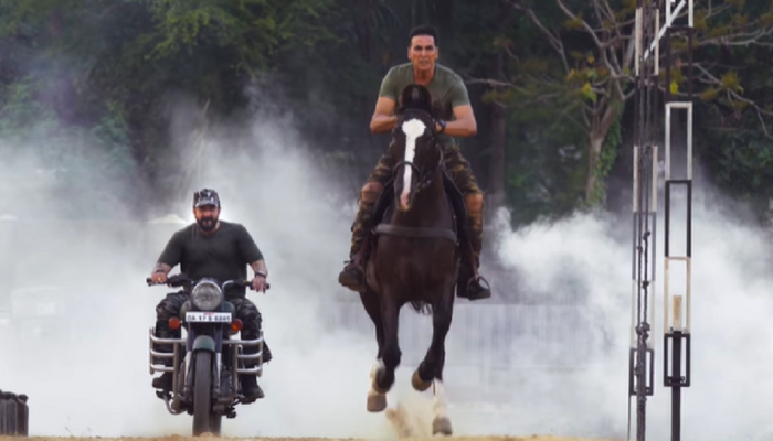 16 Years Of 'Welcome': Akshay Kumar Drops Sneak Peek From Welcome To The Jungle With Sanjay Dutt ...