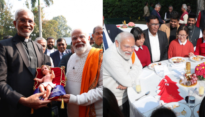 PM Modi Joins Christian Community For Christmas, Remembers Pope Francis ...