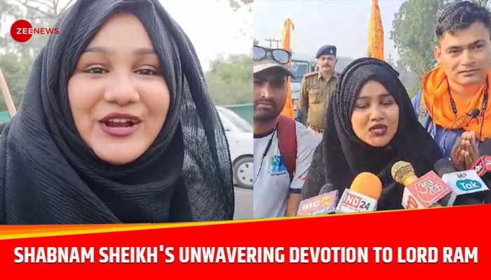 With Ram Lalla In Her Heart, Muslim Devotee From Mumbai Reaches MP's Barwani On Way To Ayodhya ...
