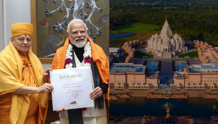 PM Modi Accepts Invitation To Inaugurate BAPS Hindu Mandir In Abu Dhabi ...