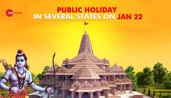 Ayodhya Ram Temple 'Pran Pratistha' Ceremony: Several States Declare ...