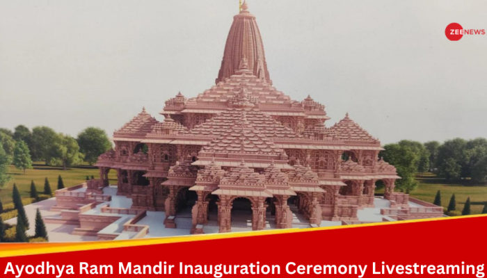 Ayodhya Ram Mandir Inauguration LIVE Streaming: When and Where to Watch Ram Lala Pran Pratishtha ...