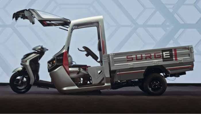 Hero Surge S32 Convertible Electric Rickshaw Unveiled, Doubles Up As ...