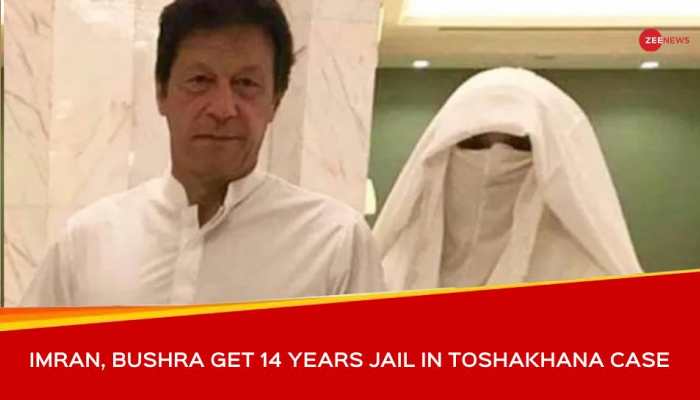 Ex-Pakistan PM Imran Khan, Wife Bushra Bibi Get 14 Years Jail Term In Toshakhana Case | World ...
