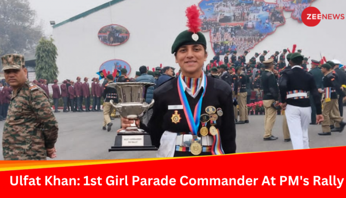 Ulfat Khan: First Girl Parade Commander At Prime Minister’s Rally During Republic Day Parade ...