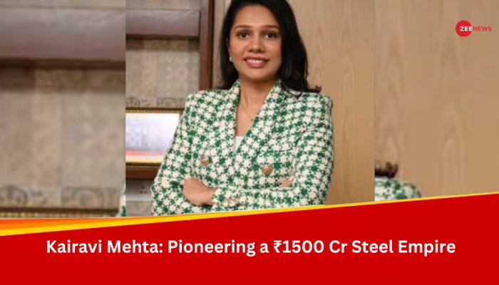 Kairavi Mehta: Pioneering a ₹1500 Cr Steel Empire with a Vision for ...