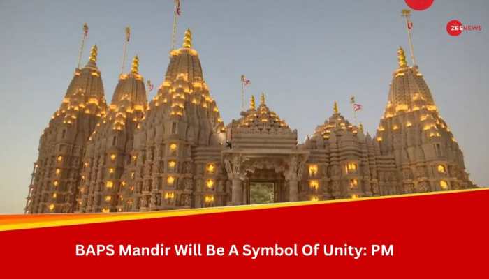 BAPS Hindu Temple A Golden Chapter In India-UAE Ties, Says PM Modi ...