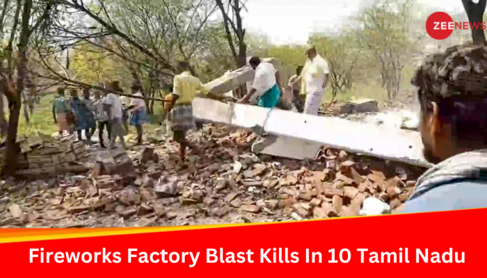 Fireworks Factory Blast Kills 10, Injures 3 In Tamil Nadu; PM Modi, CM ...
