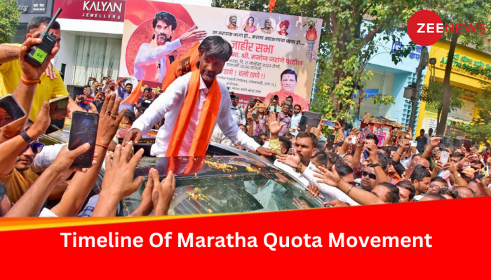 Maratha Quota: A Timeline Of The Decades Long Reservation Movement ...