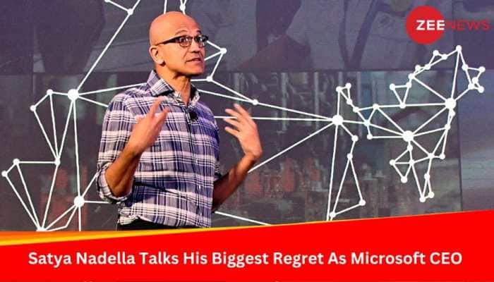 Satya Nadella Regrets This Decision He Taken As Microsoft CEO; Says... | Companies News | Zee News