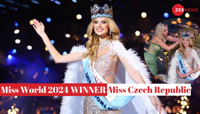 Miss Czech Republic Crowned Miss World 2024, Miss Lebanon First Runner ...