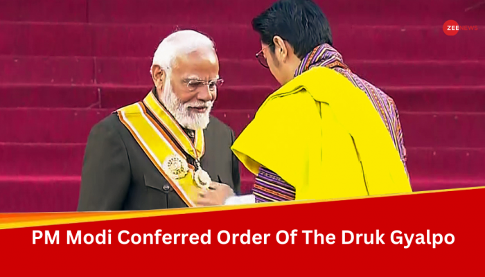 'Honour Of 140 Crore Indians..': PM Modi Conferred Bhutan's Highest Civilian Award Order Of The ...