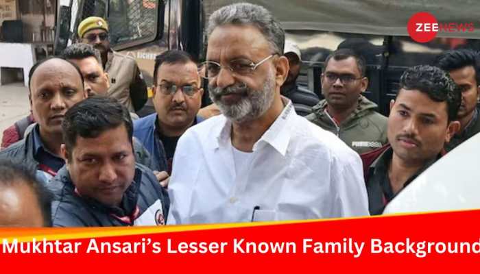 Mukhtar Ansari: Dreaded Criminal Who Was Grandson Of Freedom Fighter, Indian Army Brigadier ...