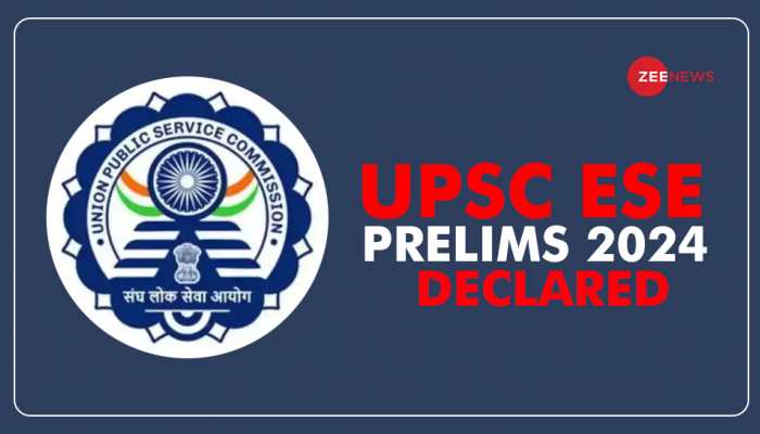 UPSC ESE Prelims Result 2024 Released At upsc.gov.in- Check Direct Link, Steps To Download Here ...