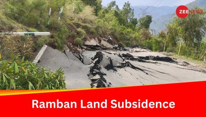 Ramban Land Subsidence: Several Houses Damaged, Cracked Roads Snap ...