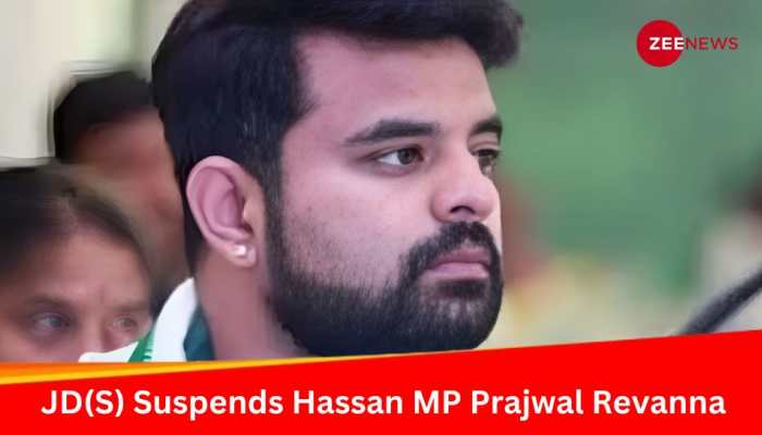 Prajwal Revanna, JD(S) MP And Hassan Candidate, Suspended Amid Sexual ...