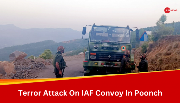 Terror Attack On IAF Convoy In Jammu And Kashmir: One Soldier Killed, 4 Injured In Poonch Ambush ...